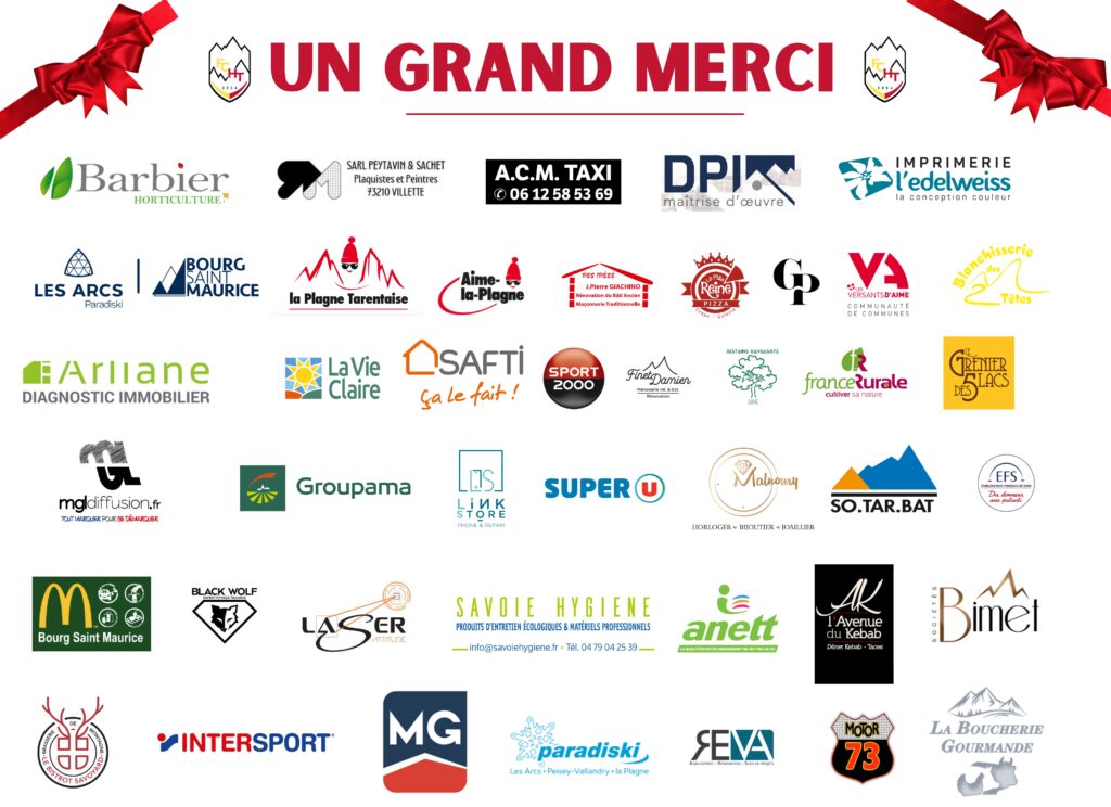 MERCI AUX PARTENAIRES – FCHT | Football Club de Haute Tarentaise